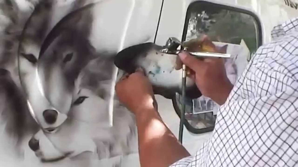 Técnicas para principiantes II: Rotulación - QualityAirbrush